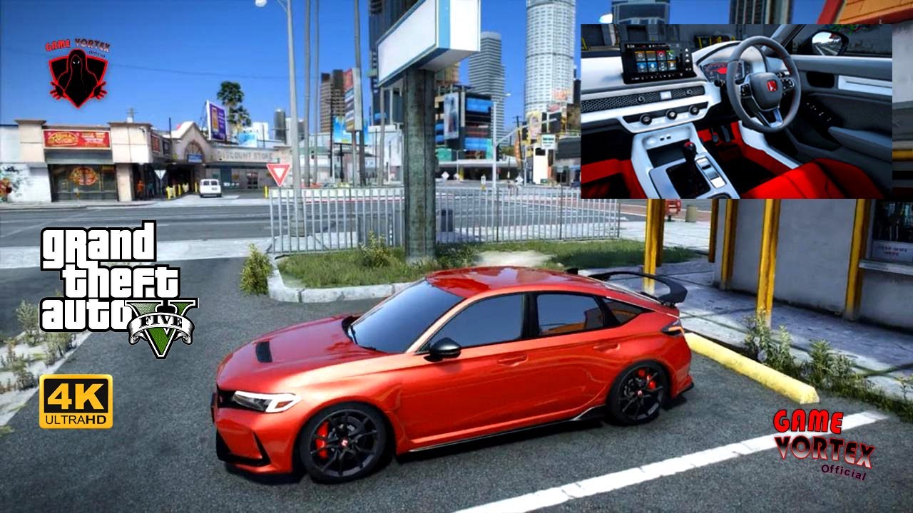GTA 5 Honda Civic🔥Type R FL5 2023 4K Ultra Gameplay - YouTube