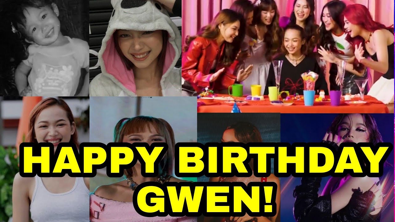 MGA NAGPAABOT NG BIRTHDAY GREETINGS FOR BINI GWEN! / BINI UPDATE - YouTube