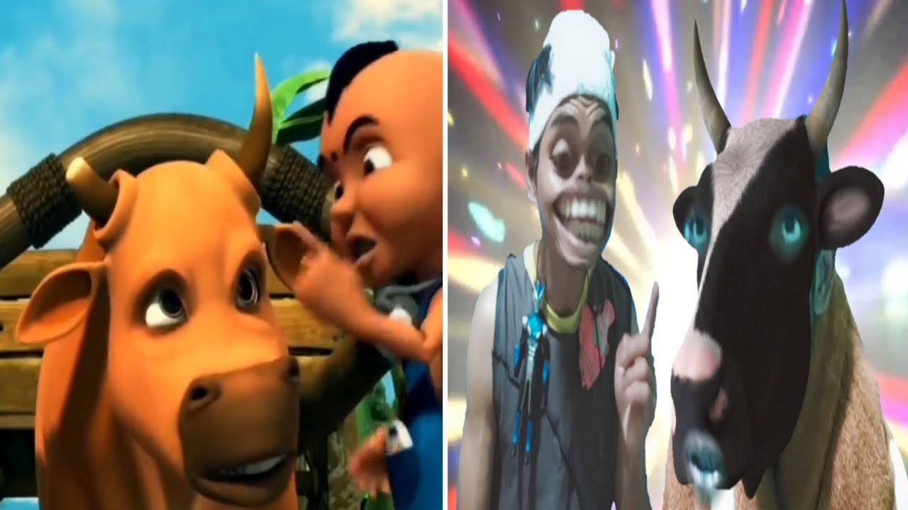 Tiru Aksi Upin Ipin Bang Badrol Dan Lim Menungu Durian Jatuh - YouTube