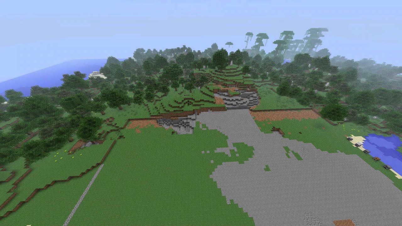 Minecraft Digging Timelapse - YouTube