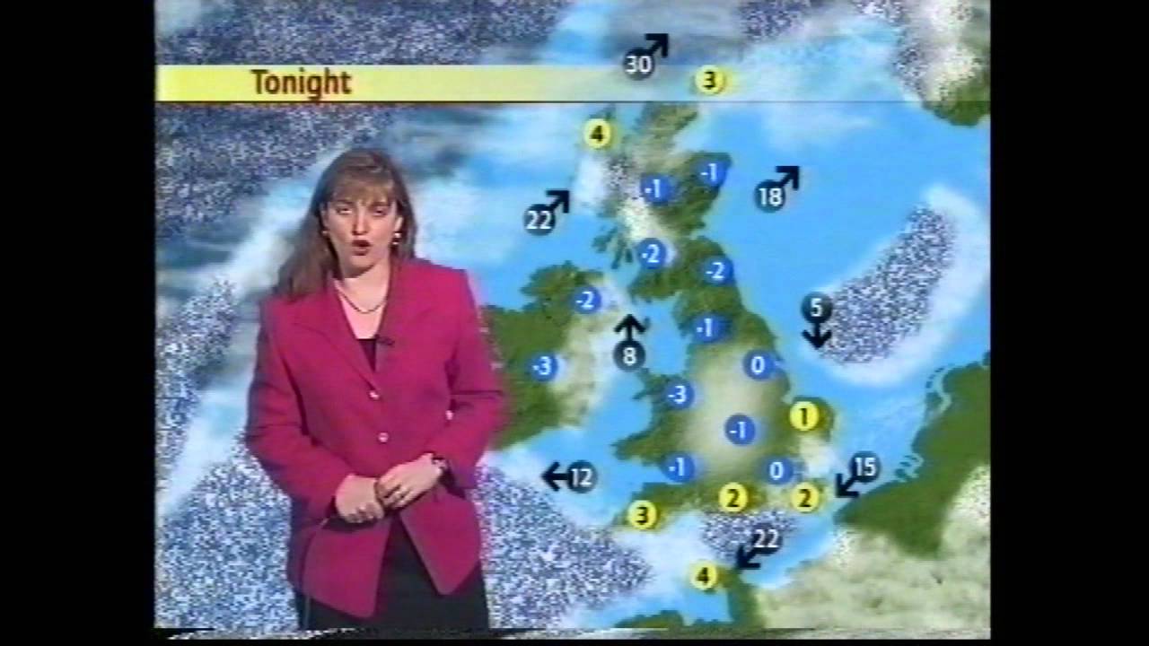 BBC Weather 20th January 1997 - YouTube