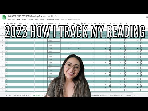 2023 How I Track My Reading - Google Sheets Reading and Stats Tracker ...