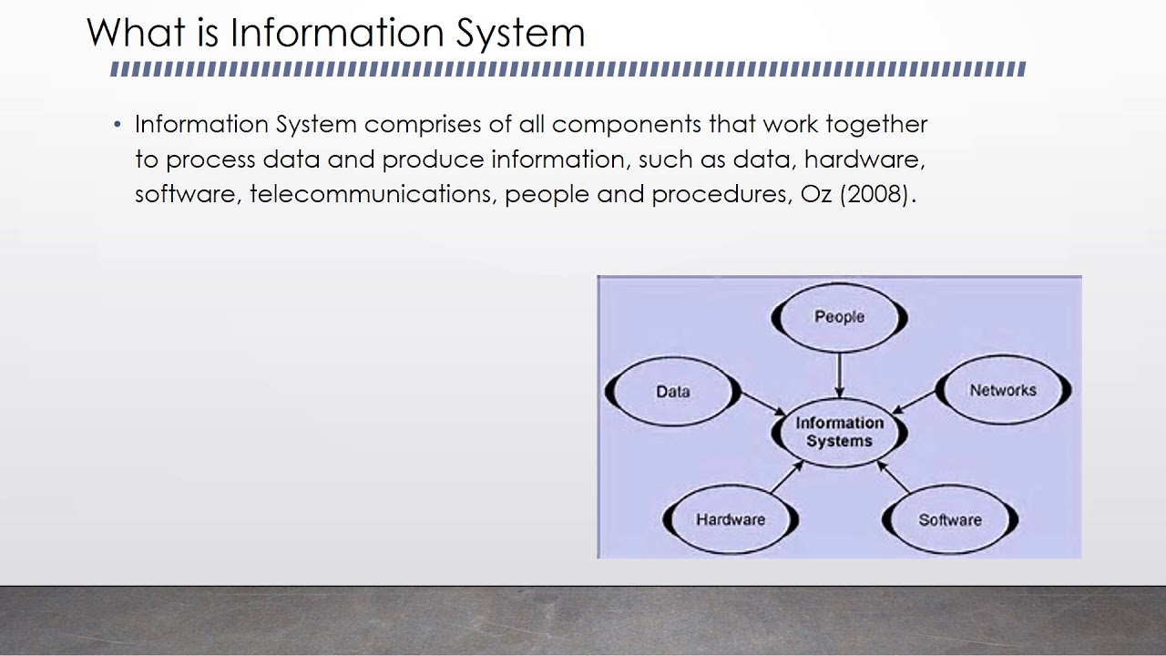 Project Management Information System - YouTube