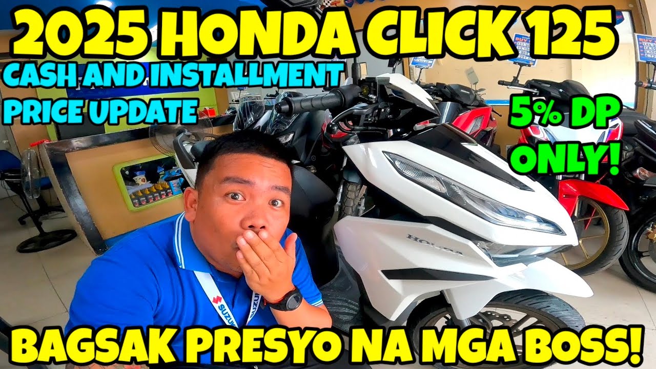2025 HONDA CLICK 125 | BAGSAK PRESYO NA! | CASH AND INSTALLMENT PRICE ...