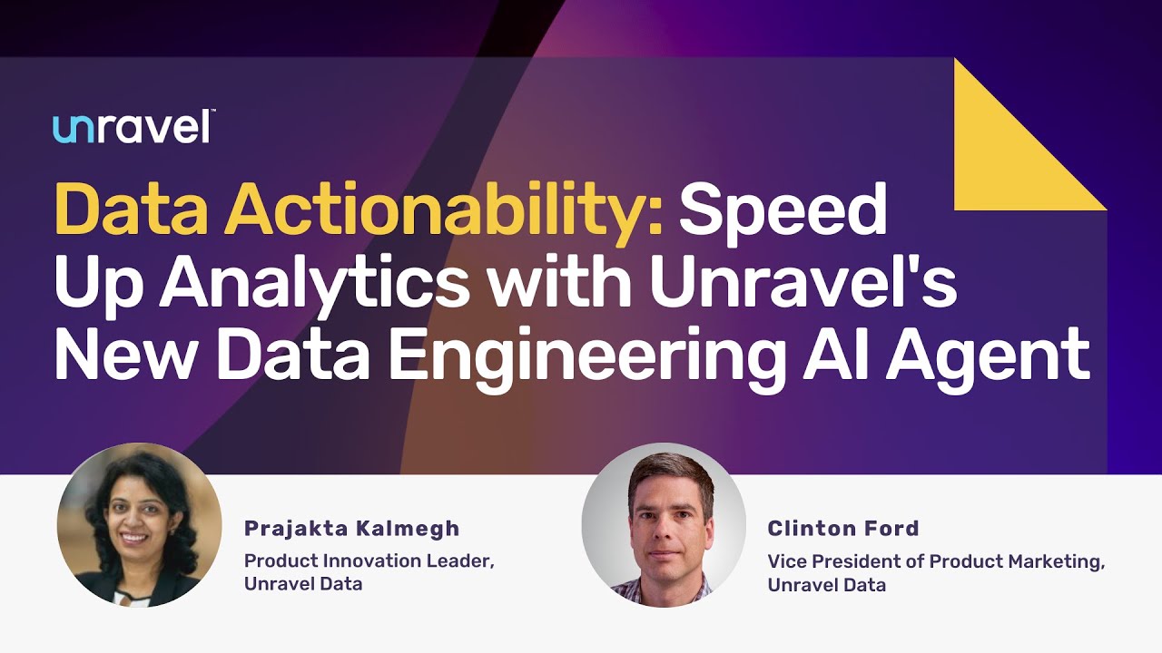 Data Actionability: Speed Up Analytics with Unravel's New Data ...