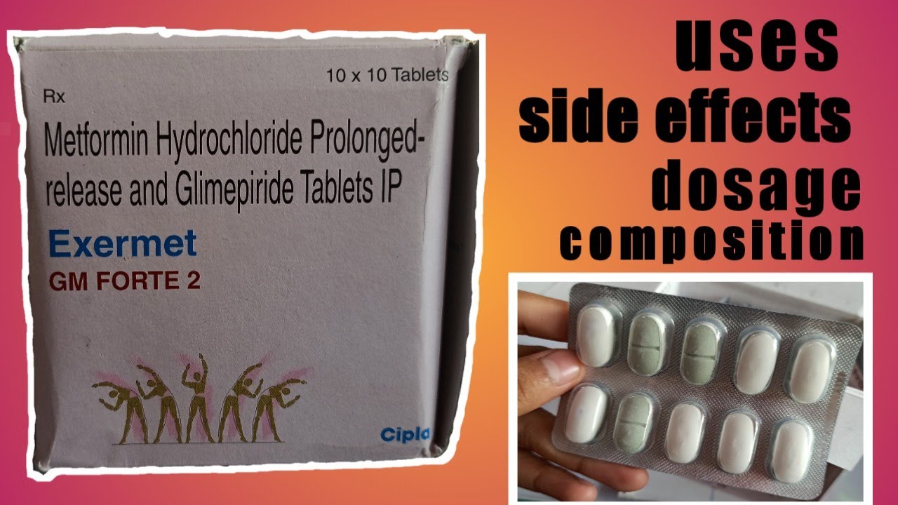 What is Exermet gm forte 2 tablet ? ||Diabetes Ka medicine ...