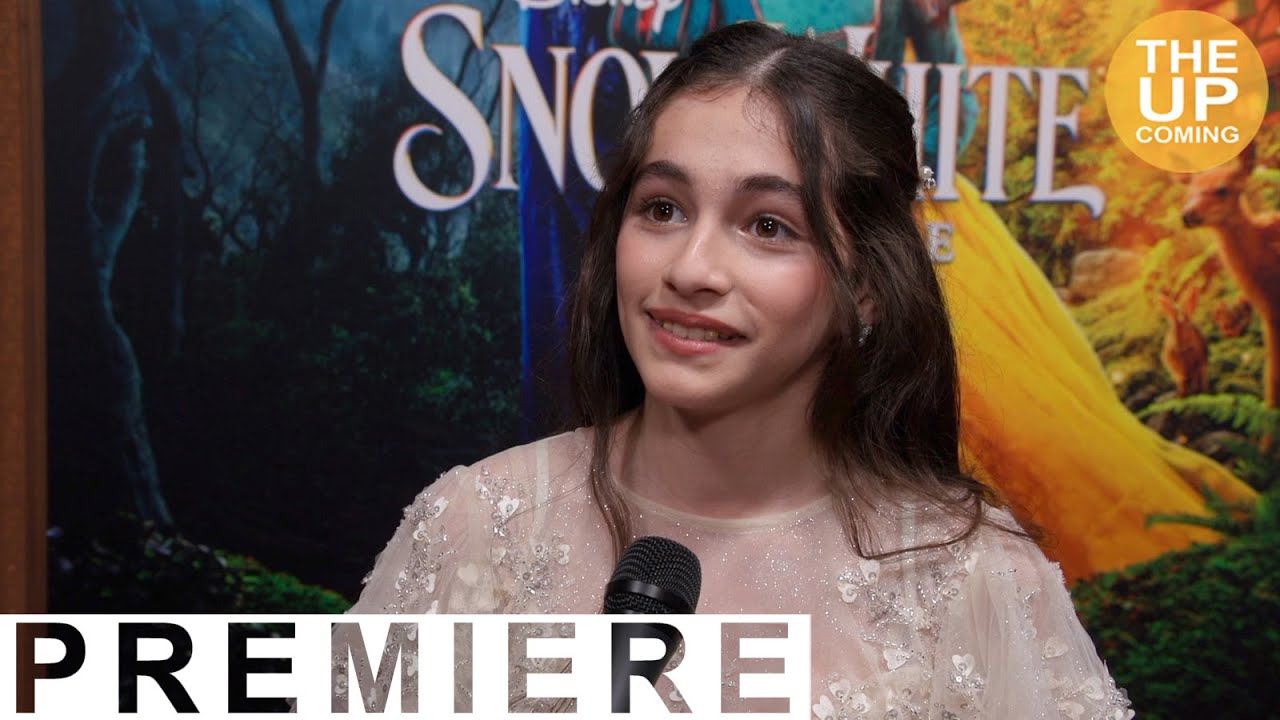 Emilia Faucher interview at Snow White premiere: Disney family joy ...