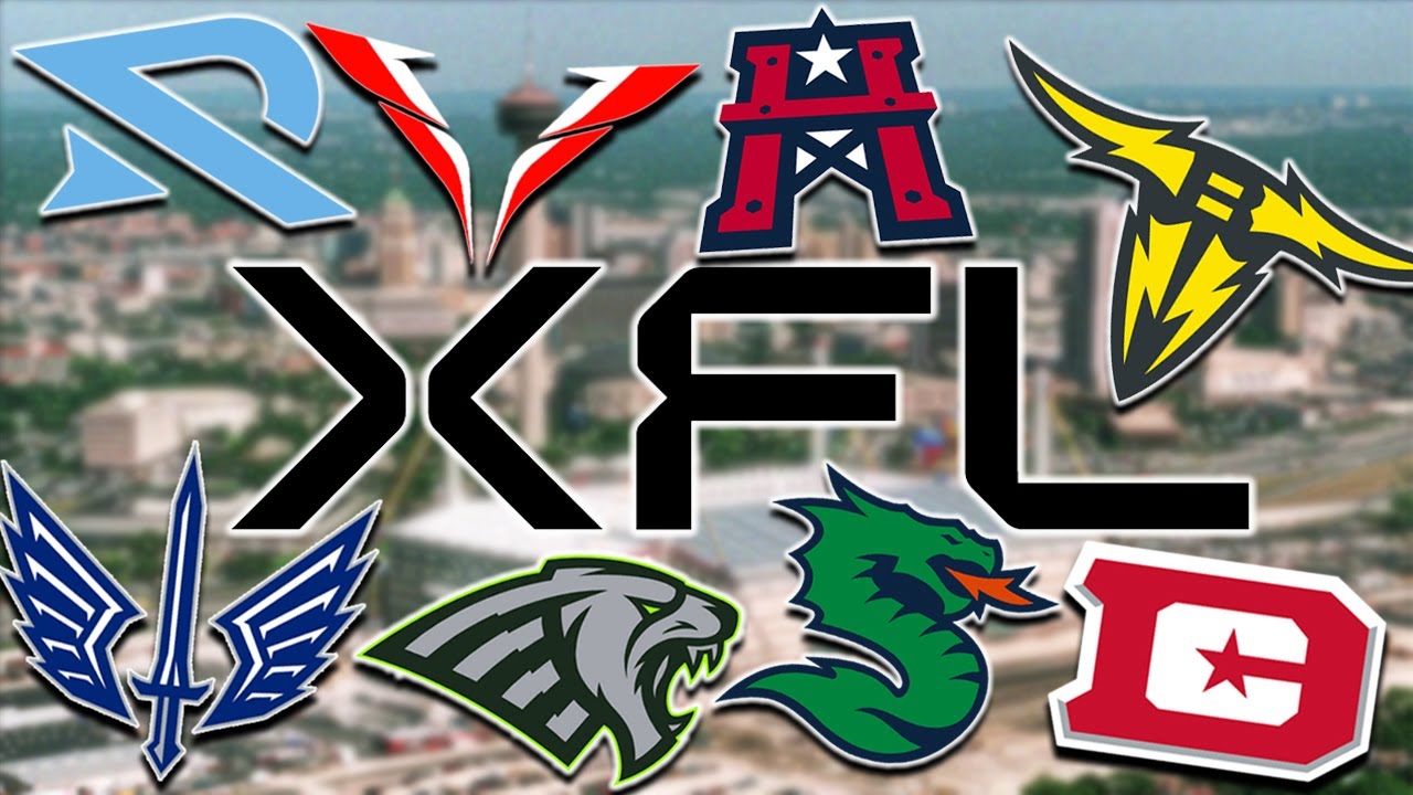 2023 XFL - All Logos RANKED - YouTube