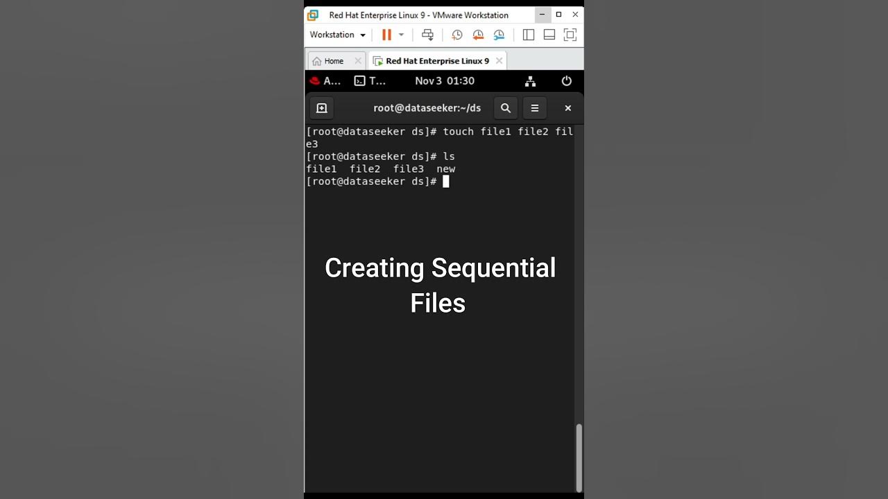 Touch Command Linux Linuxcommands Filecreation Youtube