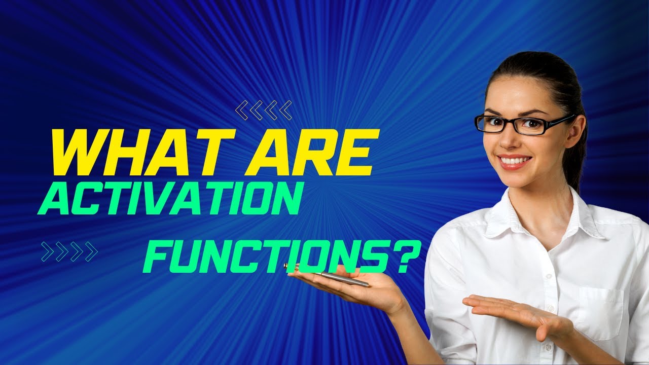 What are Activation Functions? - YouTube