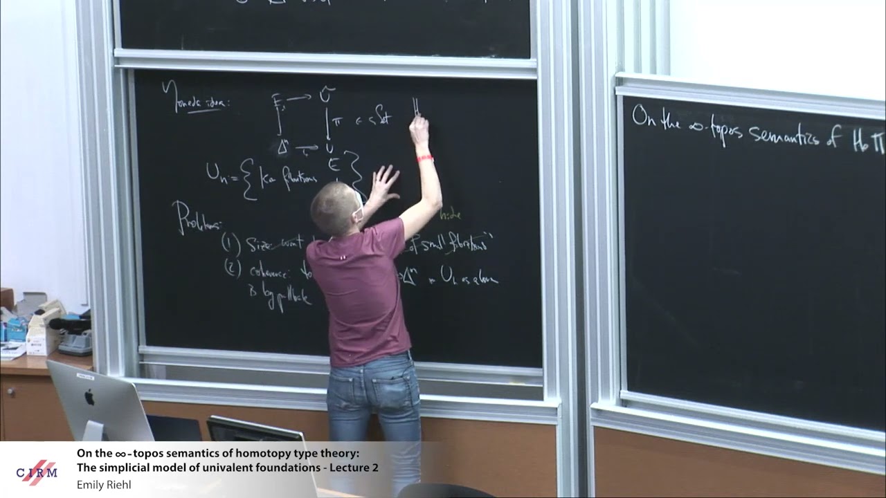 Emily Riehl: On the ∞-topos semantics of homotopy type theory: The ...