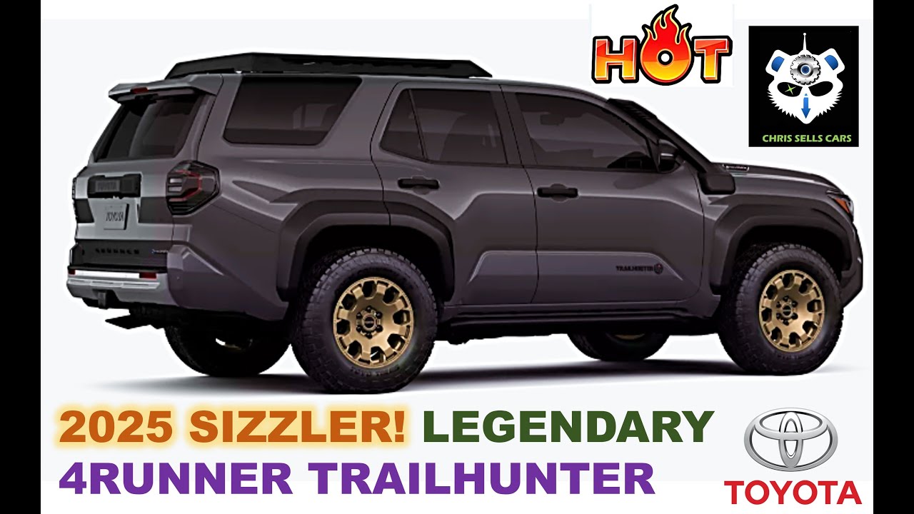 New Redesigned 2025 Toyota 4Runner Trail Hunter 4x4 i-Force Max ...
