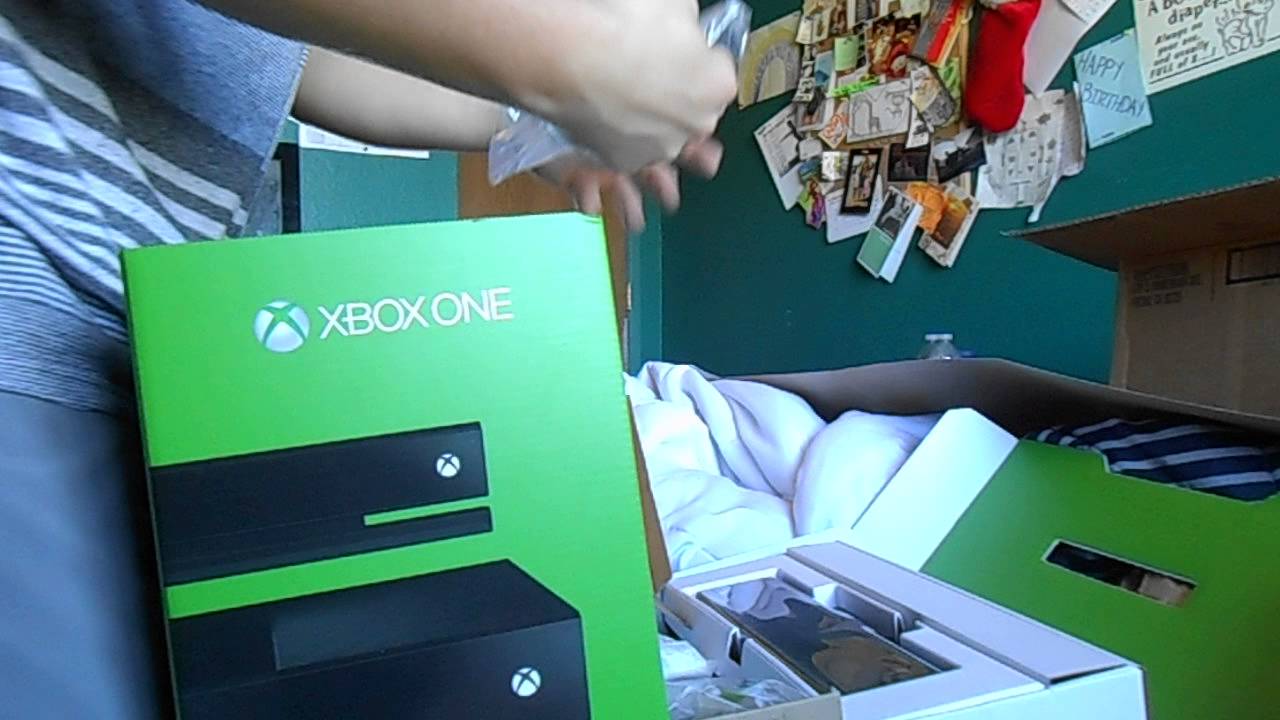 XBOX ONE BOX OPENING - YouTube