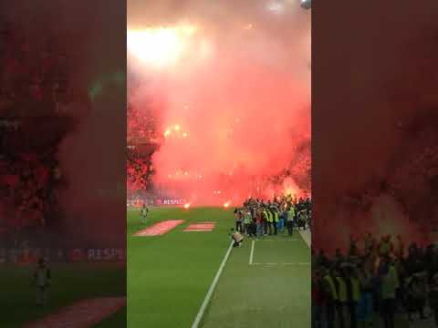 red bull salzburg vs marseille atmosphere live stadium #Shorts