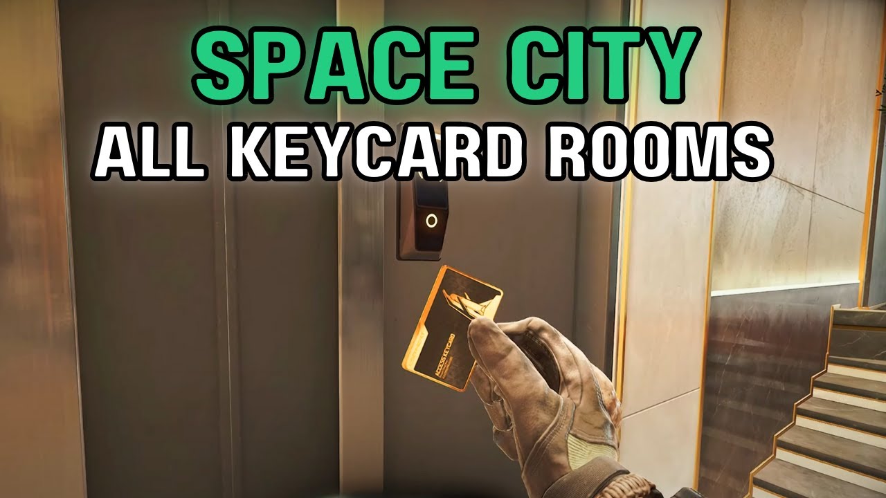 All Space City Keycard Rooms - Delta Force: Operations - YouTube
