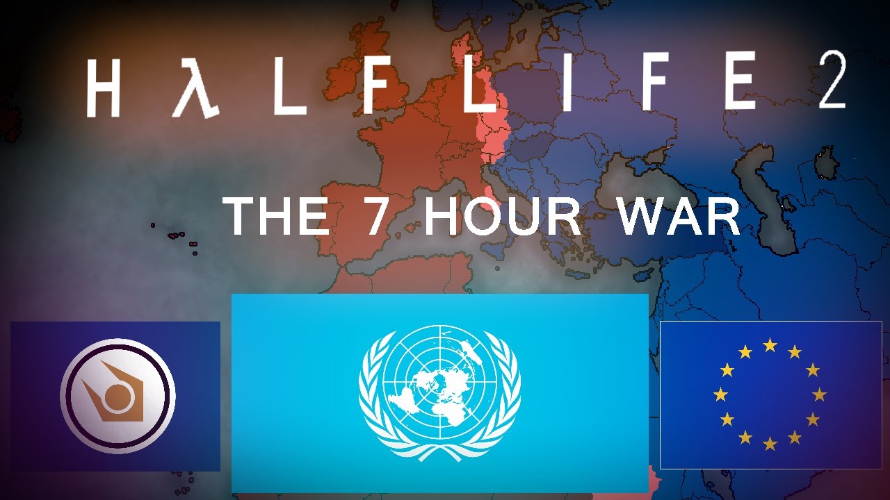 HALF LIFE 2: The Seven-Hour War - Every Five Minutes MAPPED - YouTube
