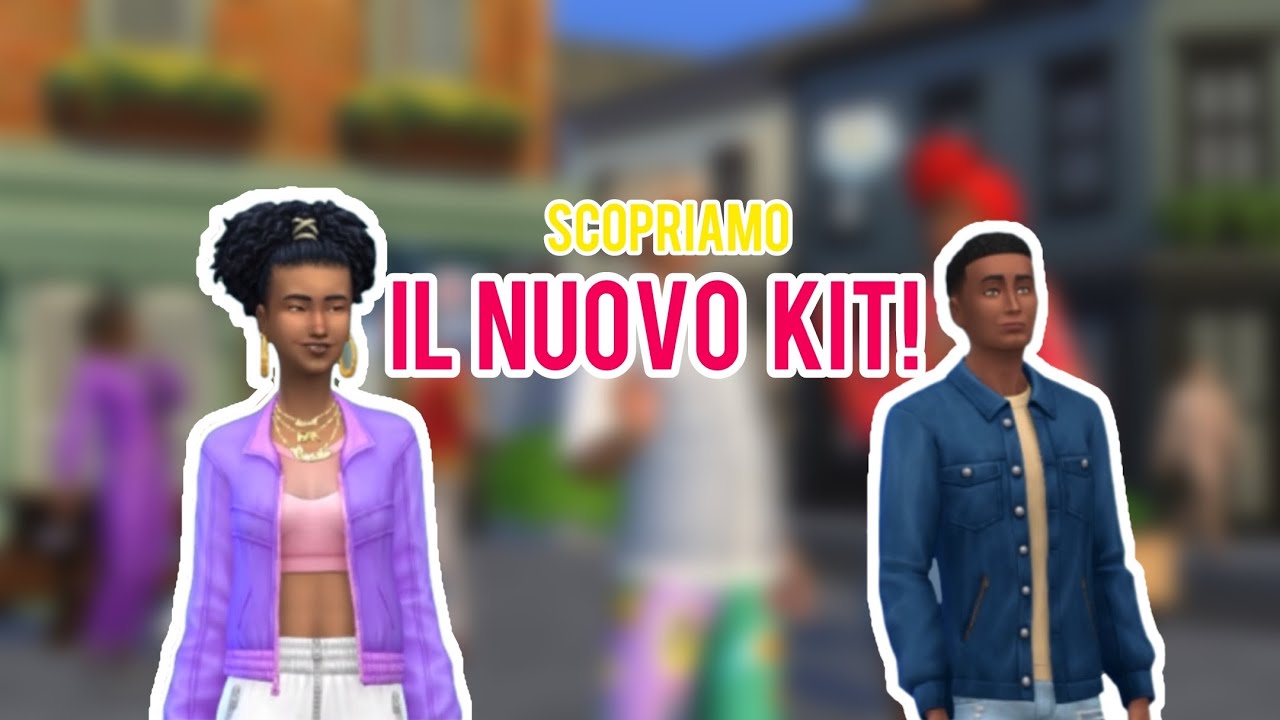 THE SIMS 4 REVIEW | The sims 4: Omaggio Urbano Kit | Franelli - YouTube