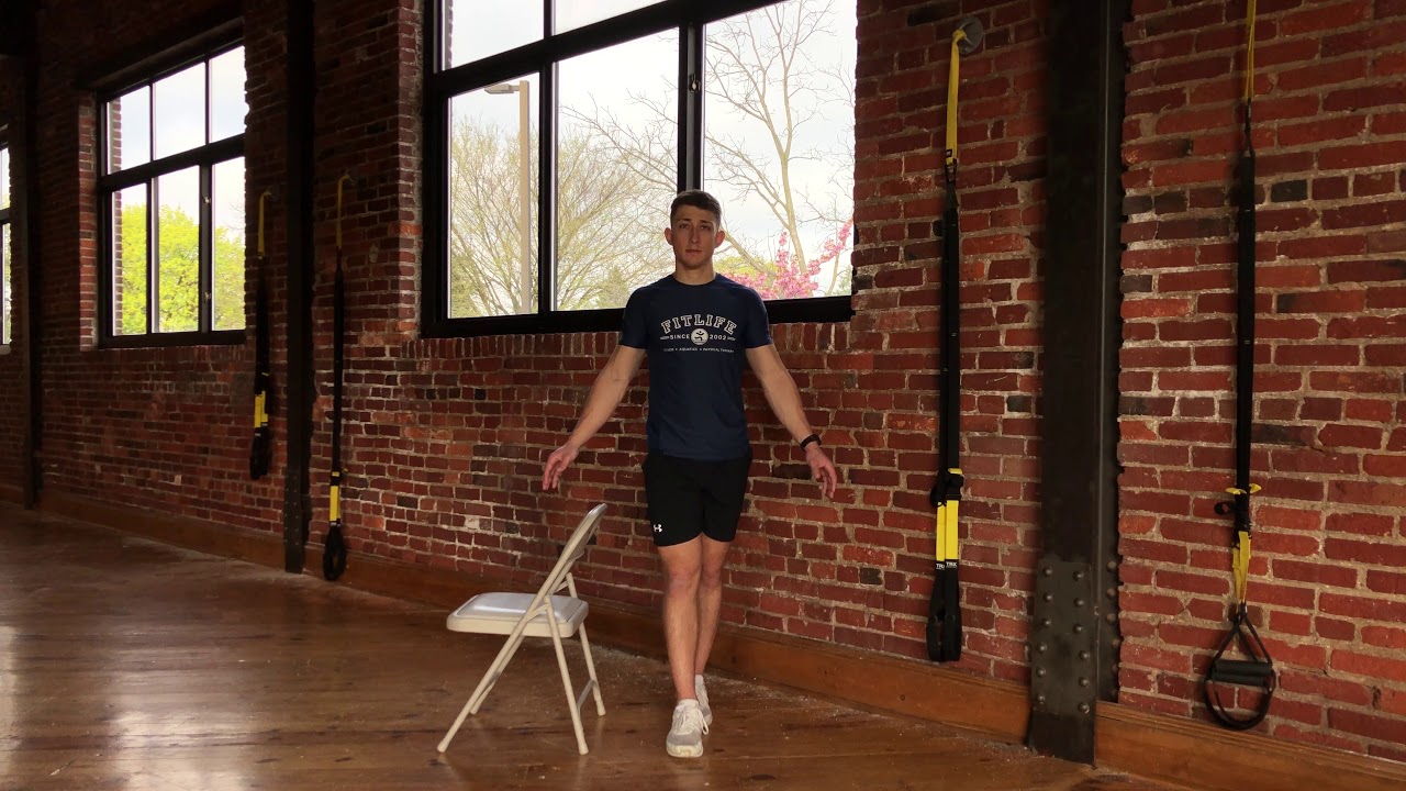 Tandem Stance Balance (with head turns) - YouTube