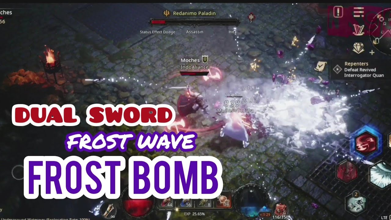 UNDECEMBER: Frost Wave Combo Frost Bomb - YouTube