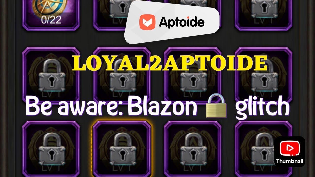 Evony's blazon lock glitch - YouTube