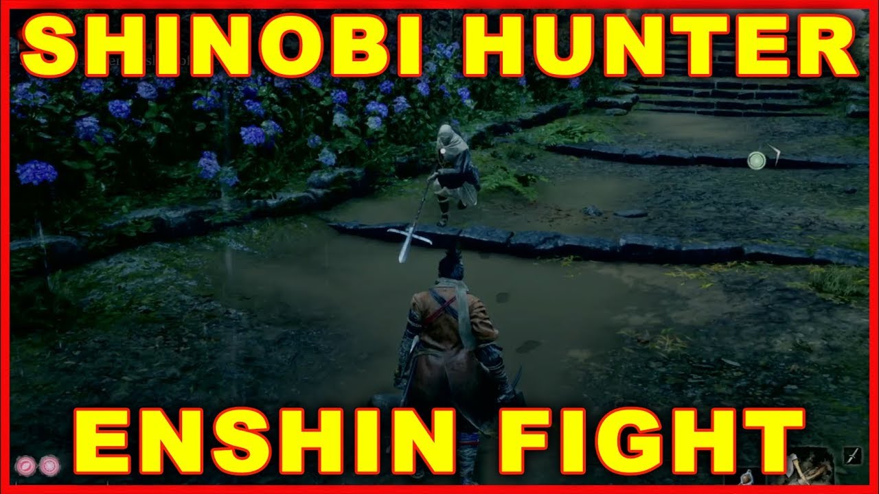 Sekiro: How to Beat Shinobi Hunter Enshin Boss Fight - YouTube