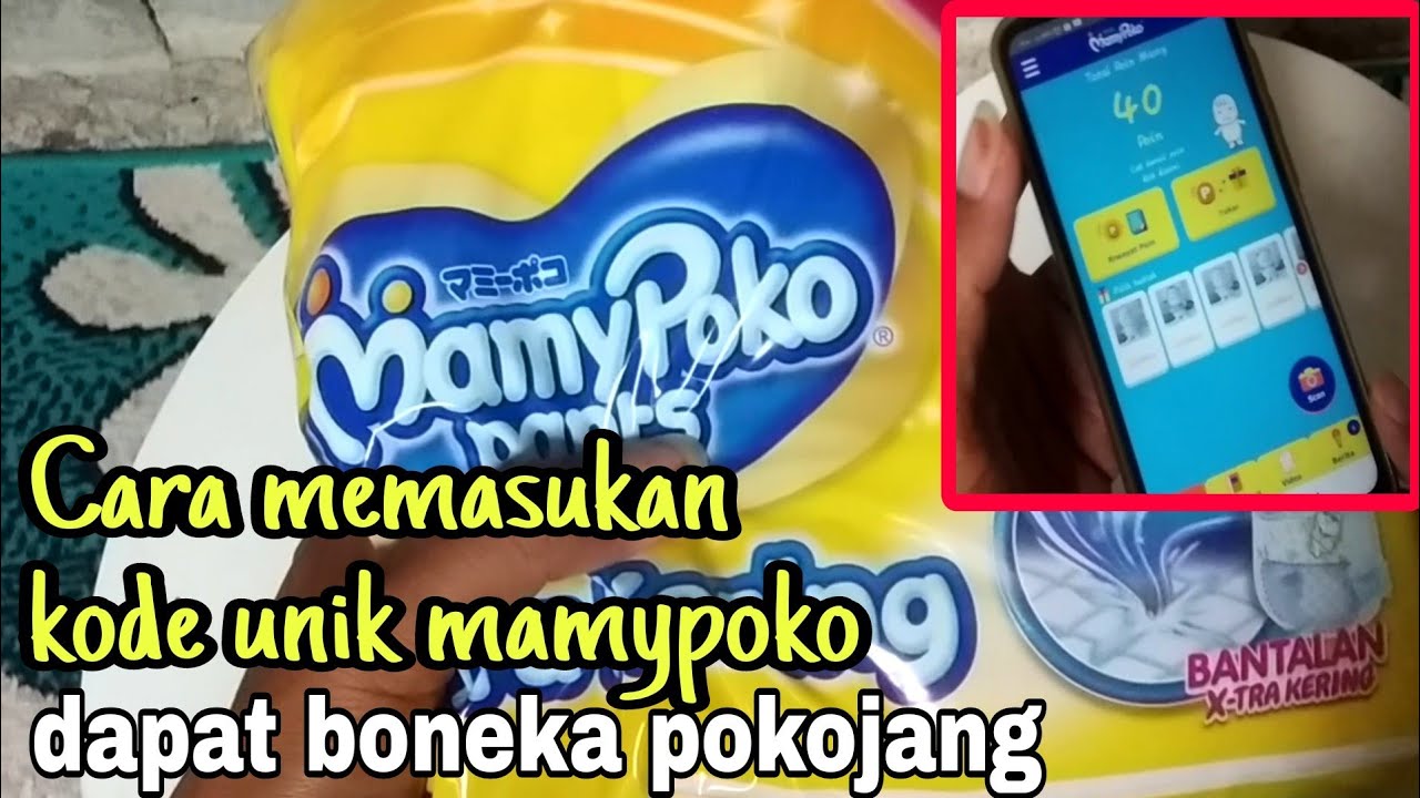 Cara memasukan kode unik mamypoko bisa dapat boneka pokojang. - YouTube