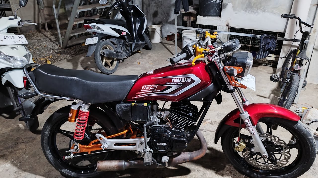 Repaint RX King merah marron - YouTube