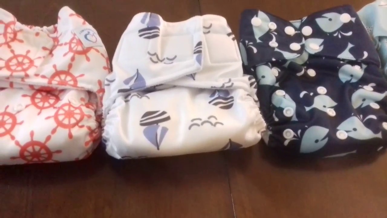 Happy flute cloth diaper haul quick dry all in ones and famicheer all ...