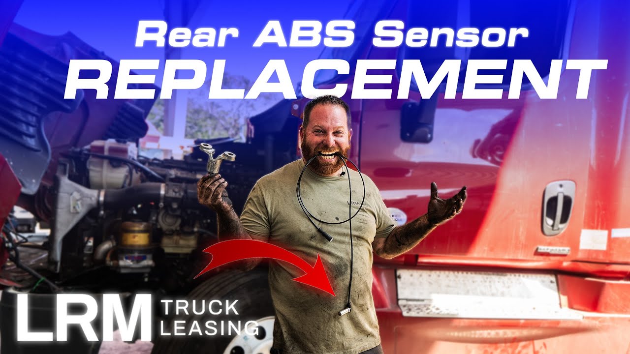Freightliner Cascadia rear ABS replacement! - YouTube