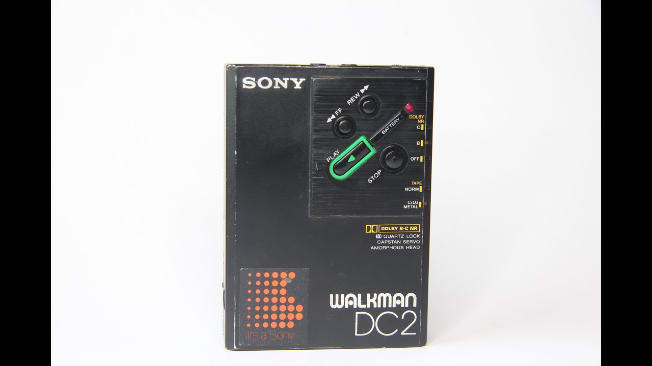 Sony Walkman WM-DC2 - YouTube