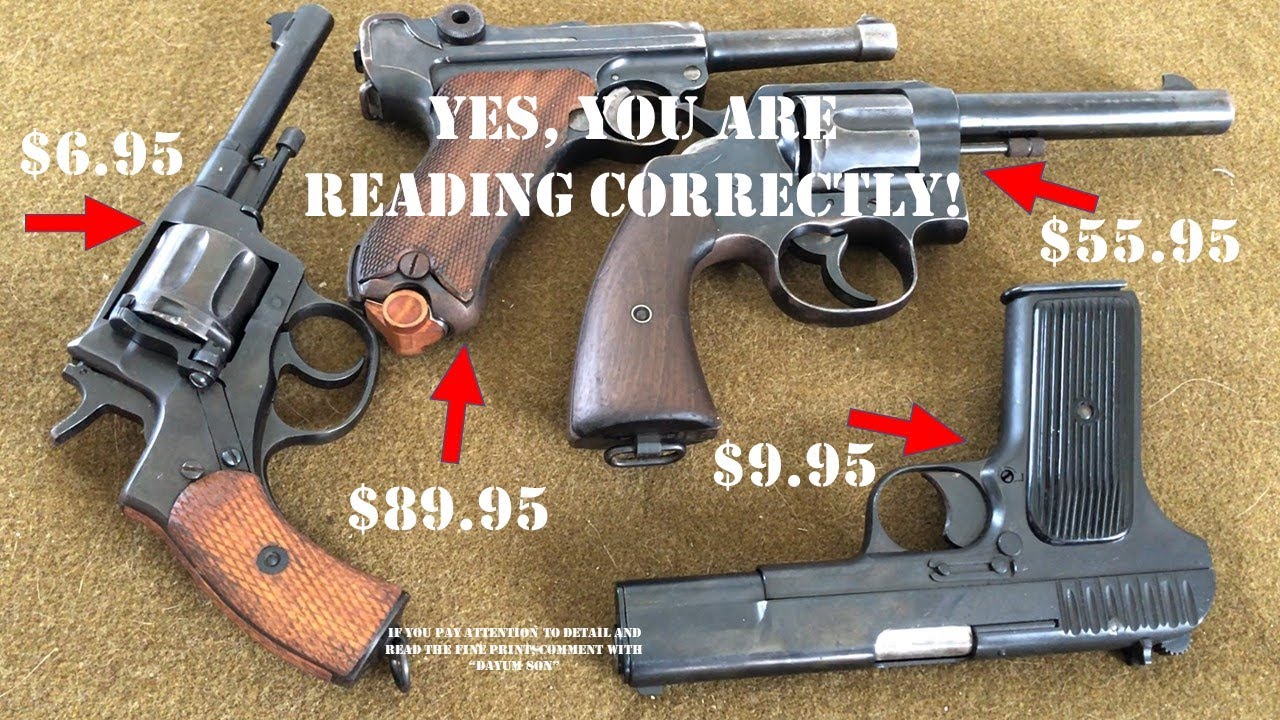 HOW TO PAY 1990s PRICING ON MILITARY SURPLUS FIREARMS! THEY DON'T WANT ...
