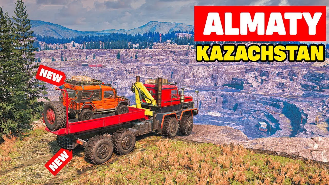 Almaty | PLAD 450 | AAC-580W | Snowrunner Faza 13 - YouTube