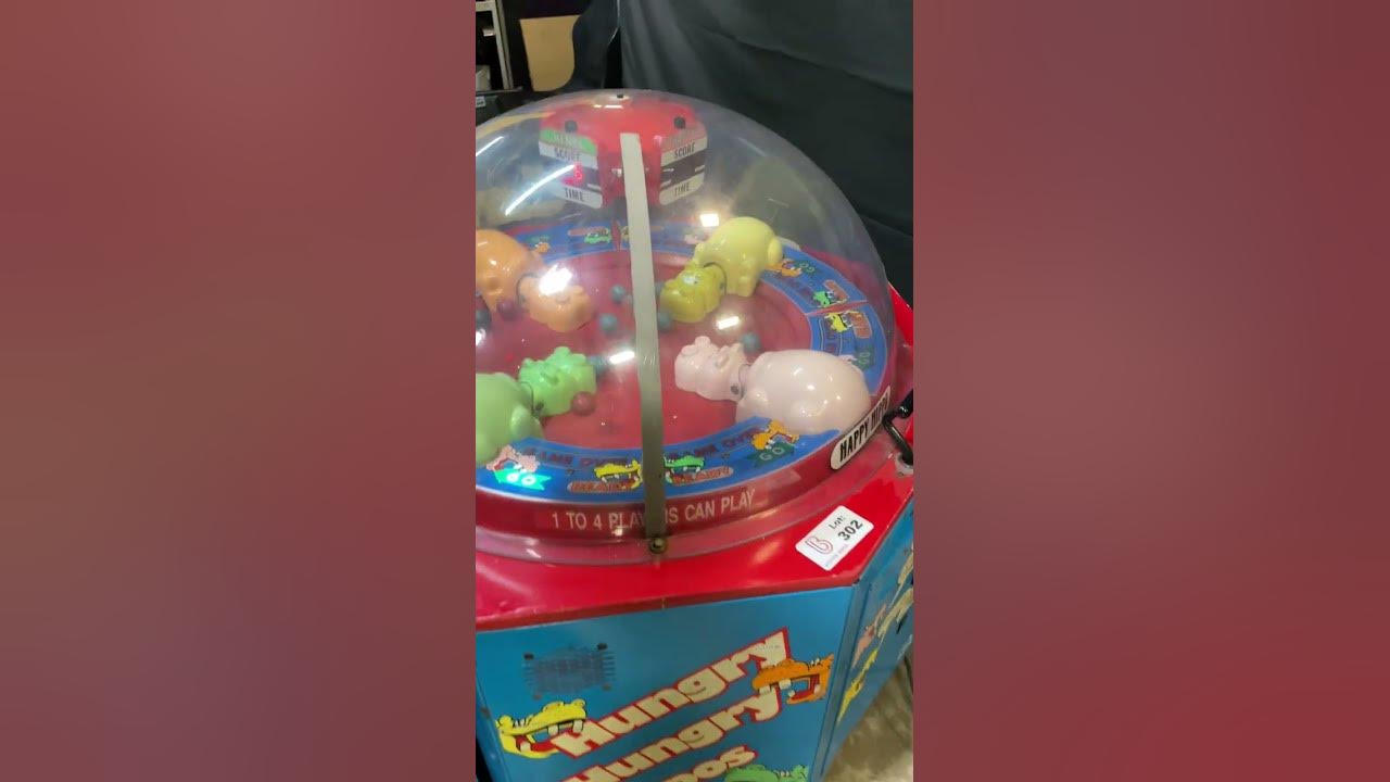 Hungry Hungry Hippos Arcade Machine Lot #302 in our 2022 Christmas ...