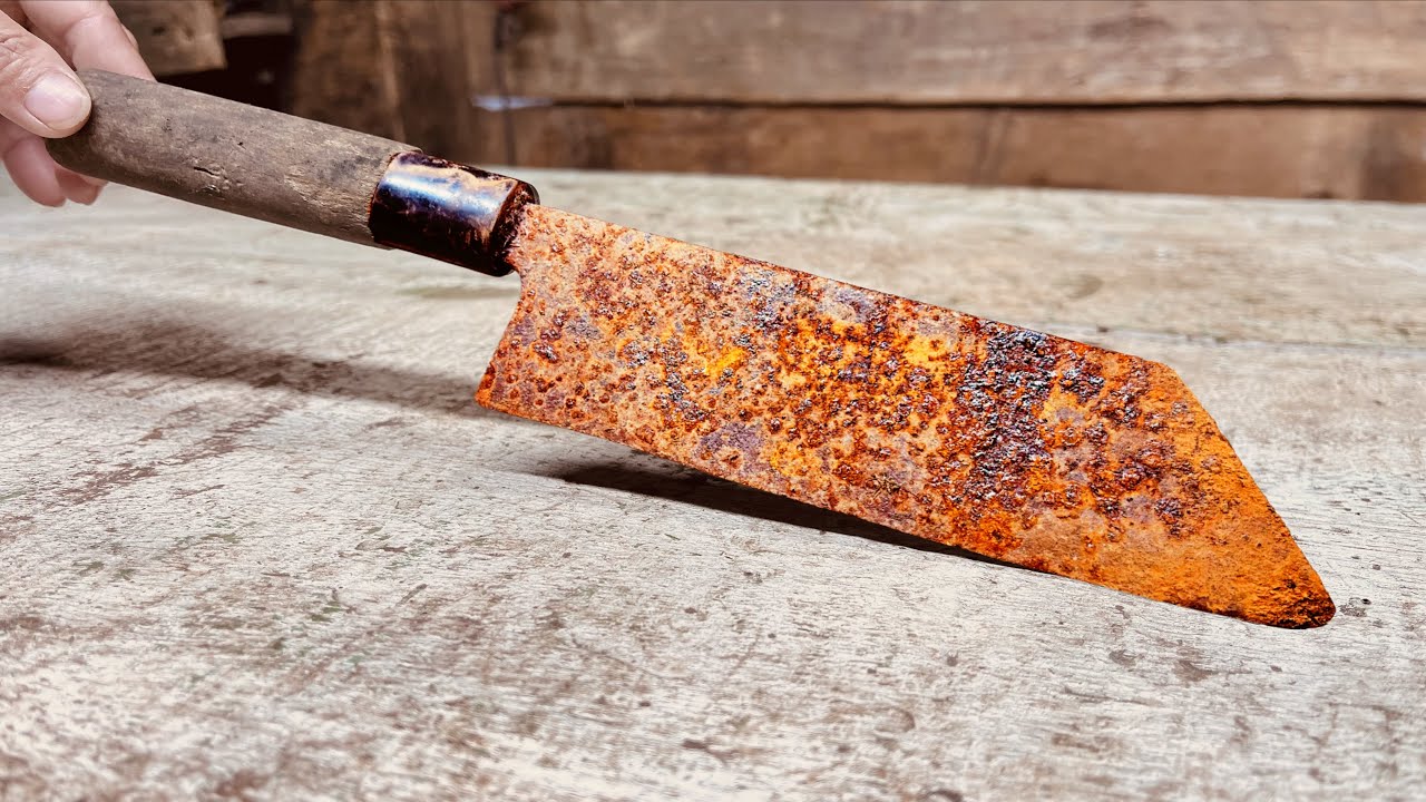 Restoring Old, Heavily Rusted Tools After Many Years - YouTube