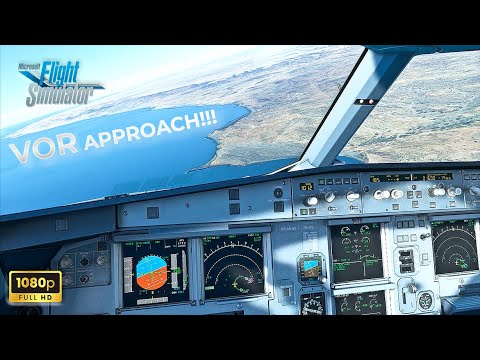 VOR Approach and Landing | FENIX A320 | Microsoft Flight Simulator ...