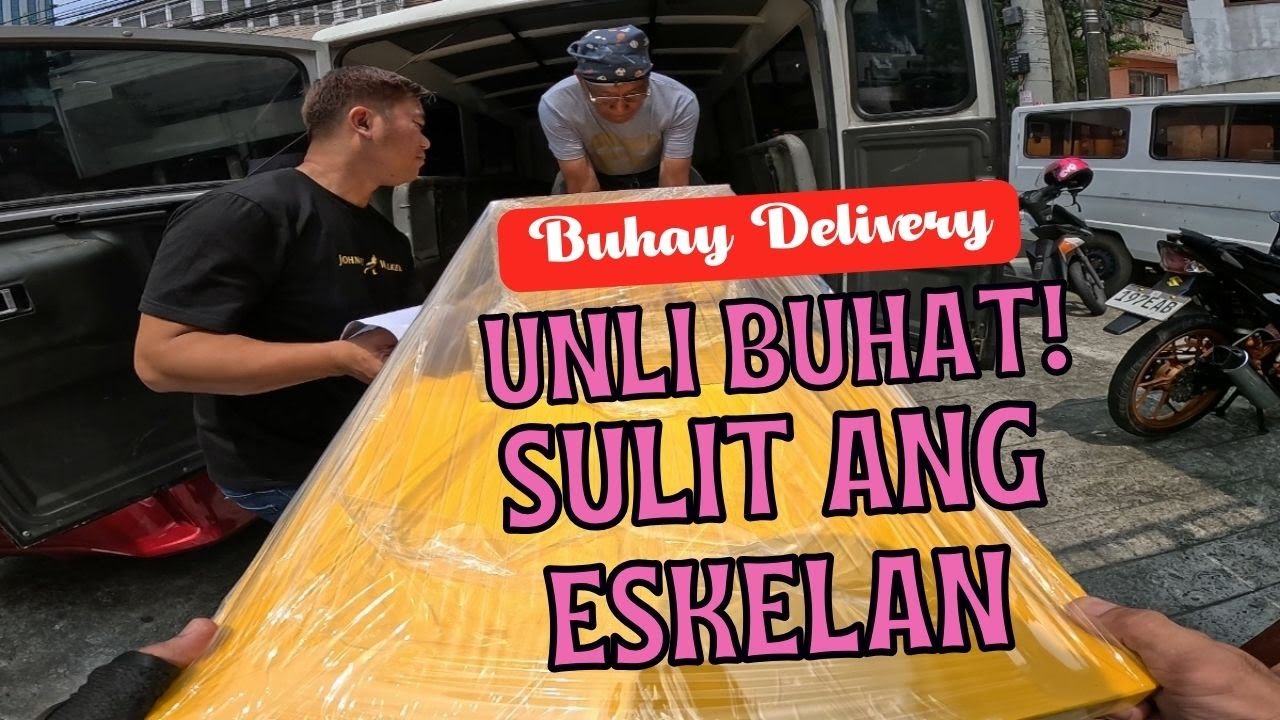 Lalamove L300 / Unli buhat sulit ang eskelan ni Tatay - YouTube