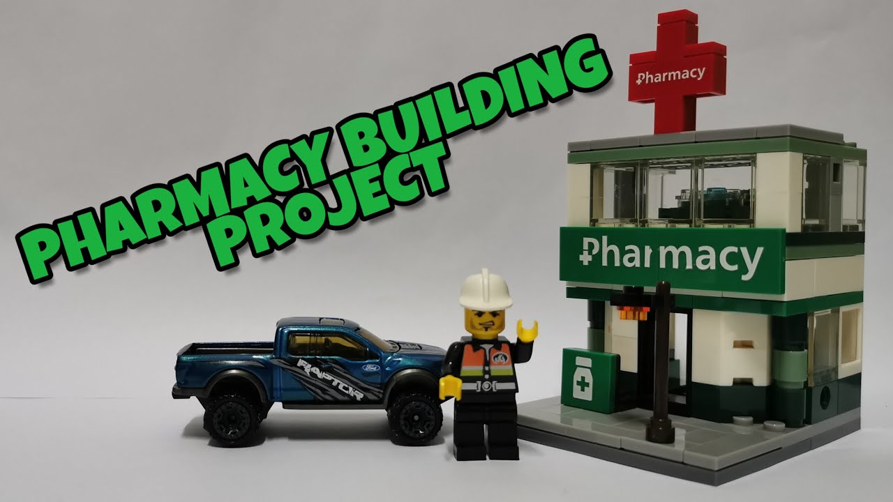 PHARMACY Building Project (Lego Sembo Block 6023) - YouTube