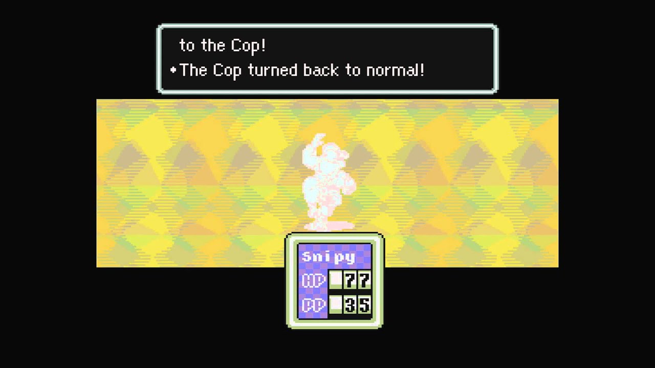 Earthbound | Boss Fight | Cops & Captain Strong - YouTube