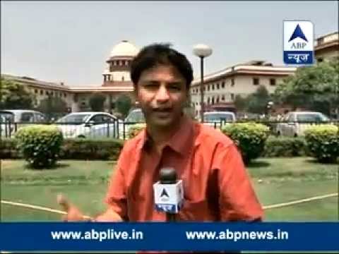 EARTHQUAKE: ABP News reporter witnesses tremors in Supreme Court - YouTube
