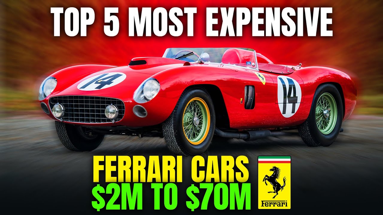 Top 5 Most Expensive FERRARI Cars ! - YouTube