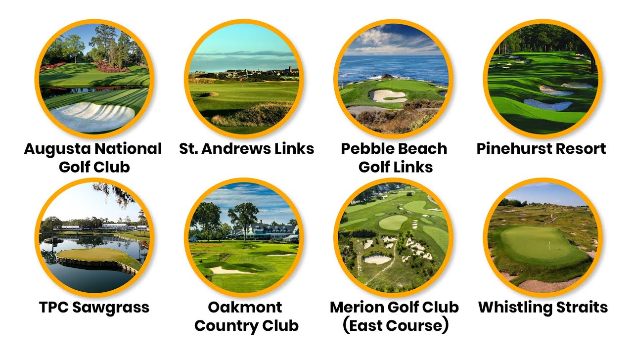 Every Famous Golf Course Name and Identity Explained In 11 Minutes ...