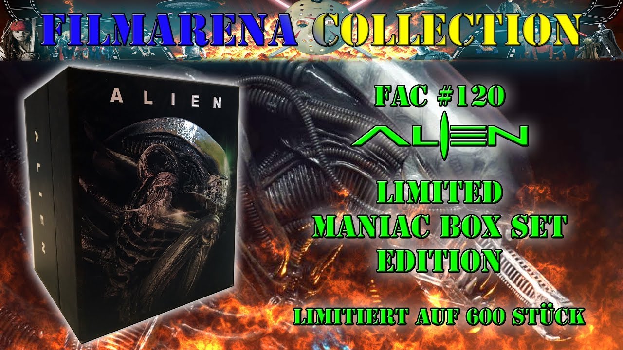 FAC #120 – ALIEN – EDITION #4 – MANIAC BOX SET - YouTube