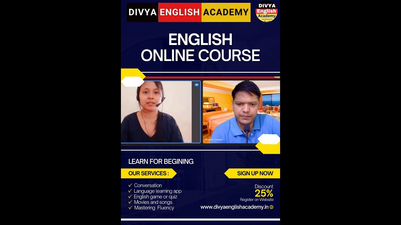 Spoken English Class by Divya English Academy #divyaenglish - YouTube