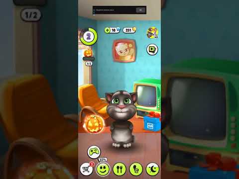 sevimli kedi, Tom, konuşan Kedi Tom, komik kedi, çocuk oyunları, Tom,talking Tom,cat,kids games