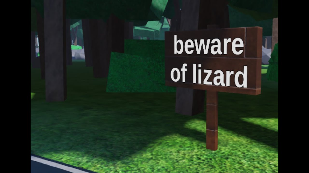 big lizard [roblox animation] - YouTube