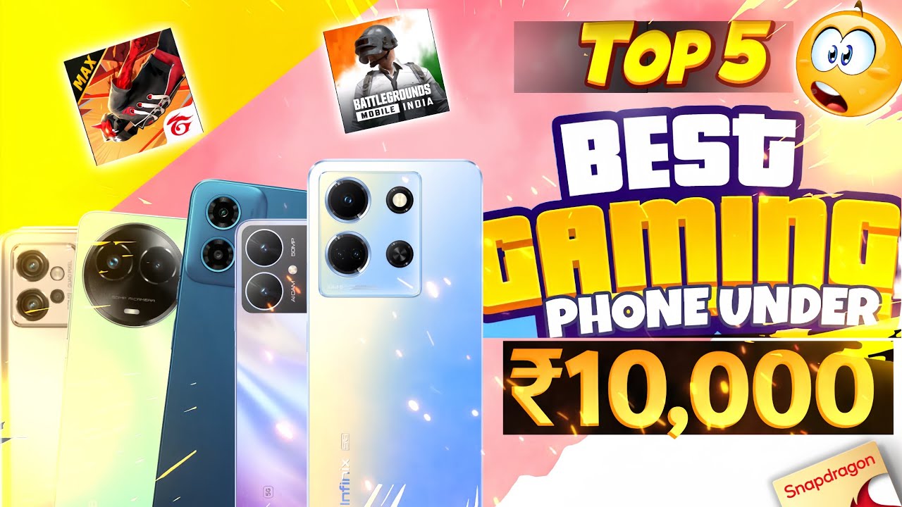 Top 5 Best Gaming ⚡Smartphone Under 10,000 in 2024 | Best Gaming Phone ...