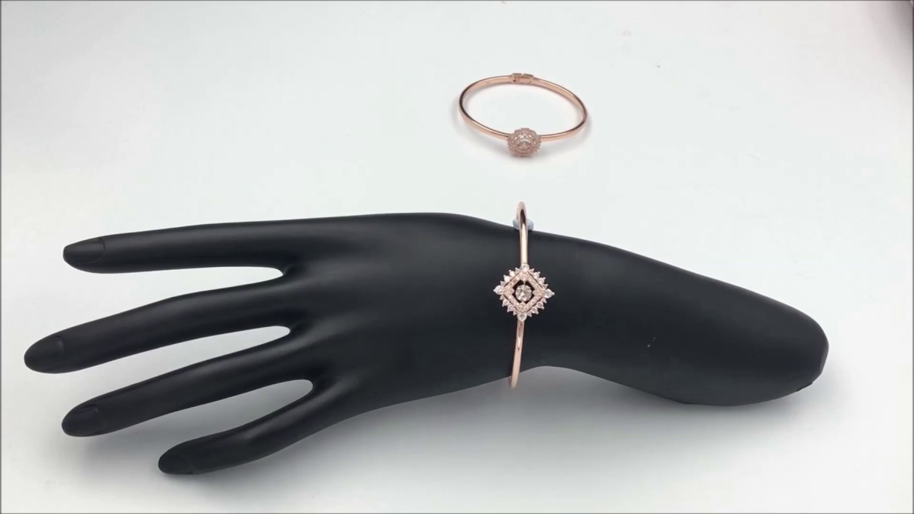 Dancing diamond jewelry - YouTube