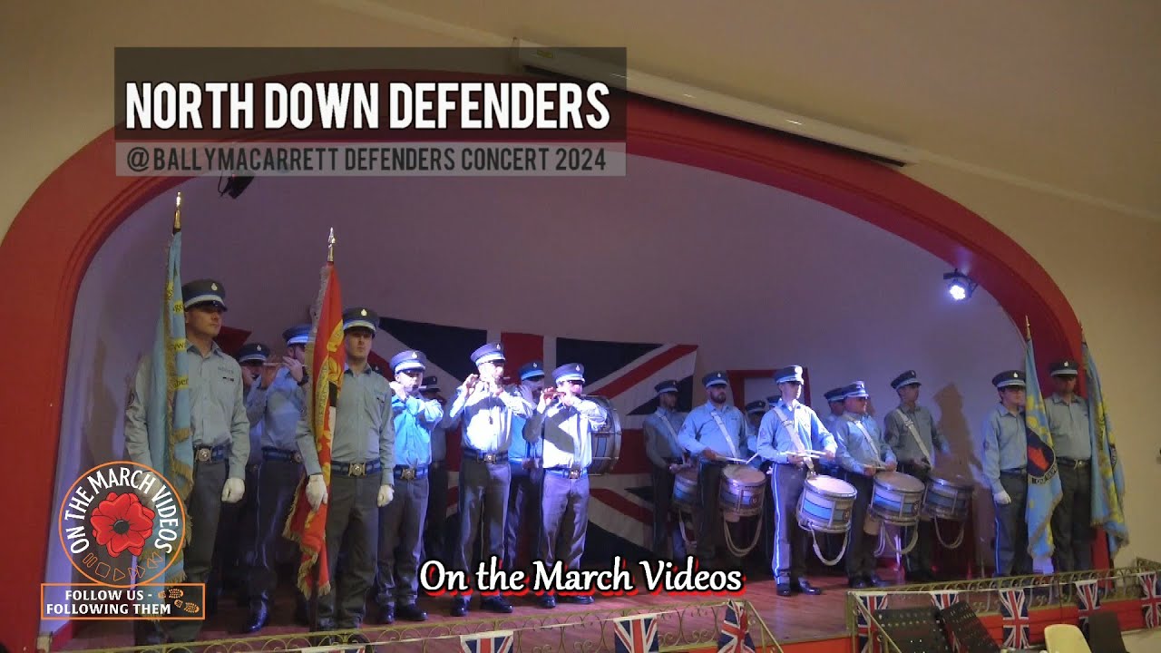 North Down Defenders @ Ballymacarrett Defenders Concert 2024 - YouTube