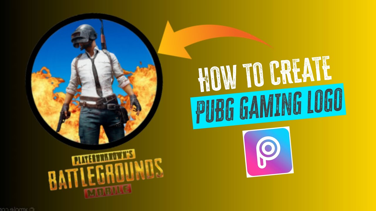 HOW TO CREATE PUBG GAMING LOGO | HOW TO MAKE GAMING LOGO FOR YOUTUBE ...