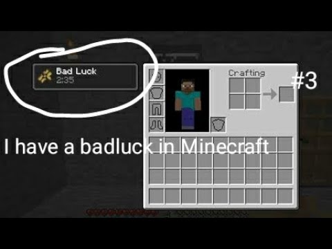 I have a bad luck in Minecraft of survival #3 - YouTube